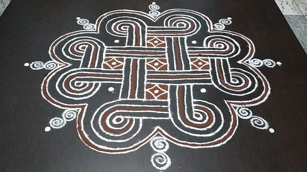 Friday Kolam || Festival Kolam || Padi Kolam || Adventure Kolam - YouTube