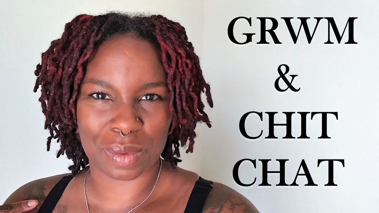 GRWM Chit Chat / Loc Braid Out, Yoga, Meditation - YouTube