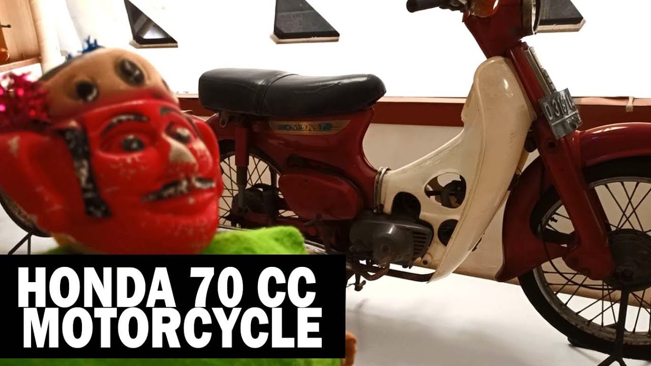 Honda 70 cc Motorcycle - YouTube