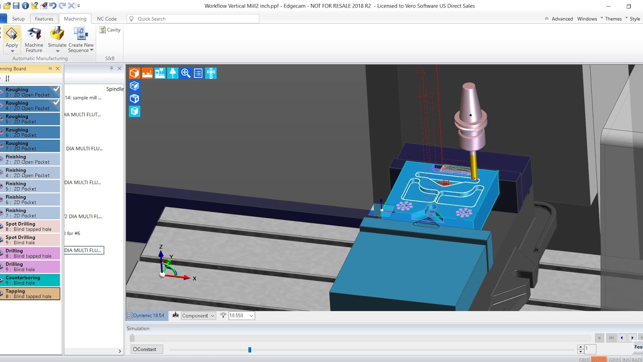 Edgecam Automatic Programming - YouTube