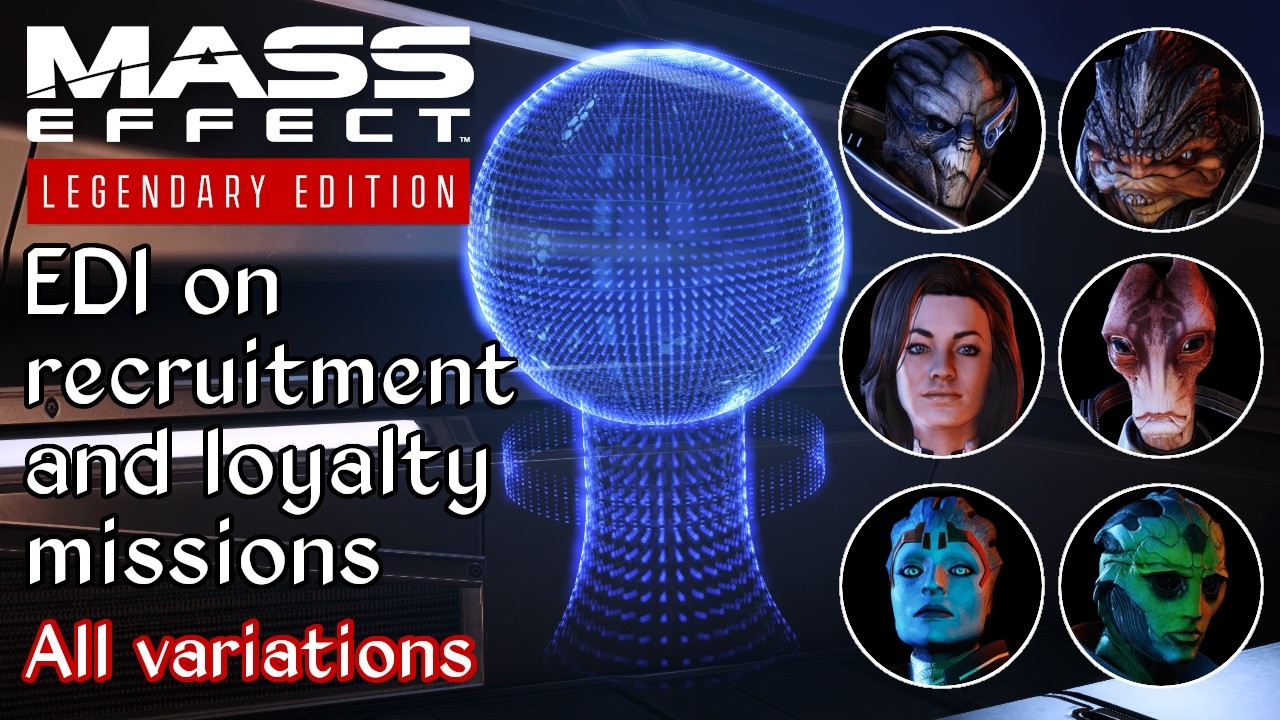 Mass Effect 2 - EDI on recruitment and loyalty missions - All ...