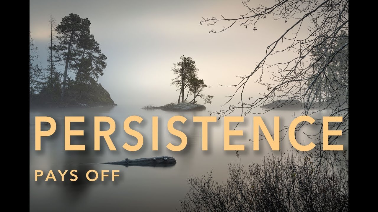 PERSISTENCE and returning to a location pays off - YouTube
