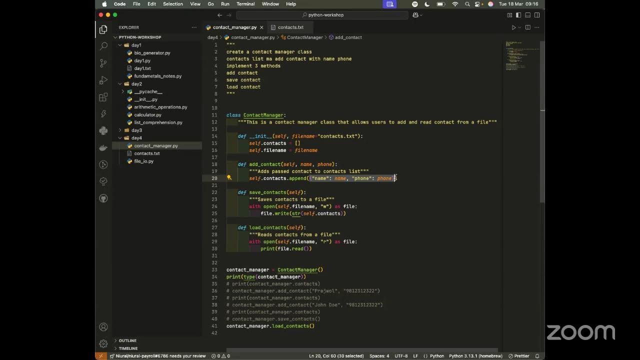 ITSNP Python And FastAPI Workshop - YouTube