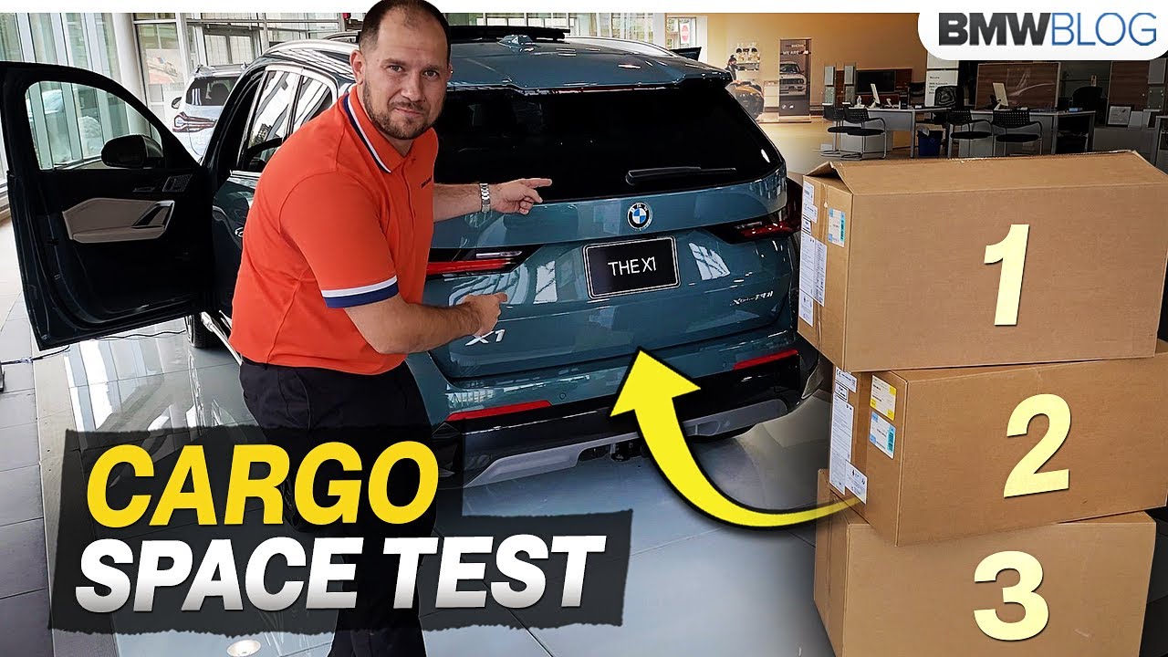 2024 BMW X1 Review And Cargo Space Test YouTube