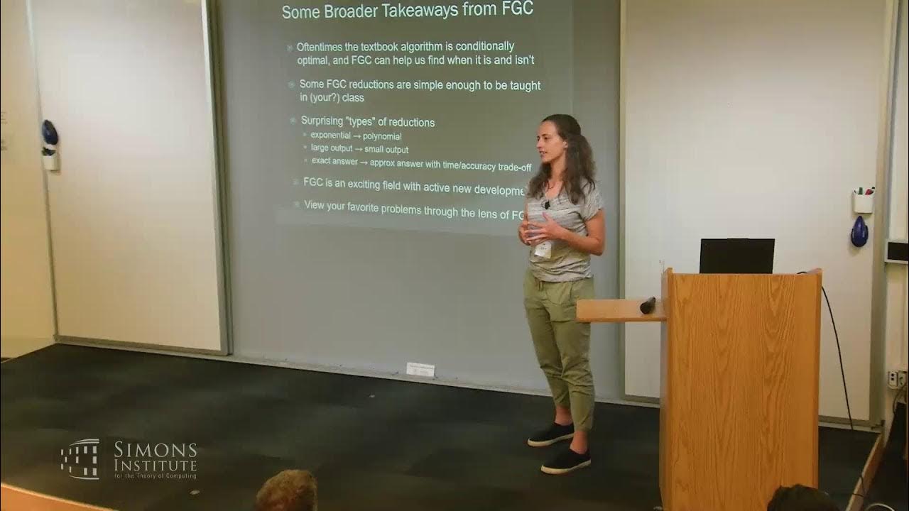 Fine-Grained Complexity 2 - YouTube