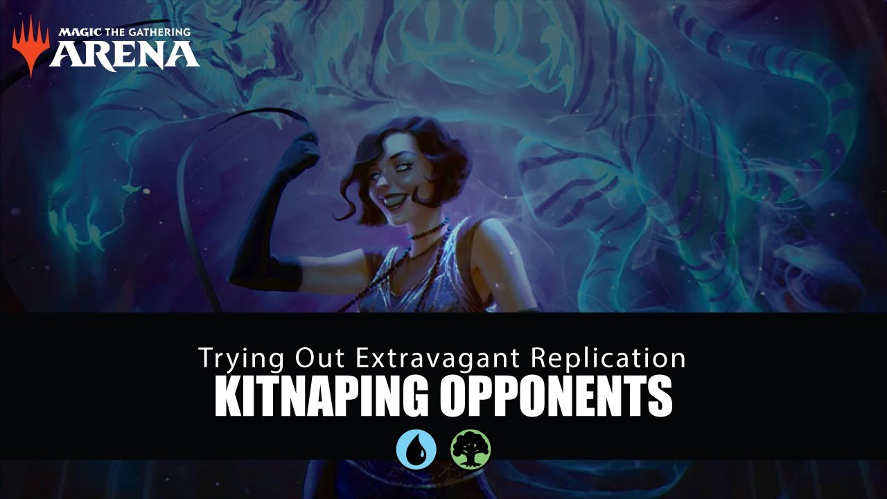 MTG Arena | Trying Out Extravagant Replication | Standard Simic | FDN ...