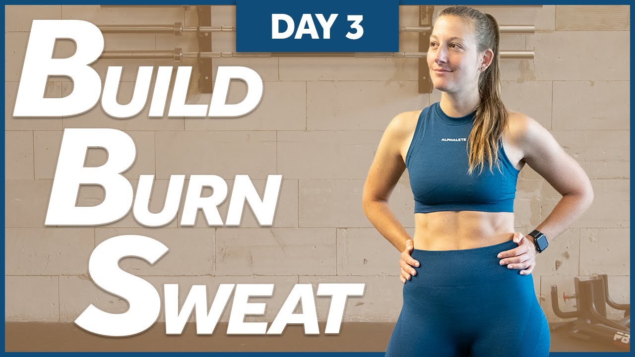 Build, Burn & Sweat | 60 Minute HIIT & ABS | Day 3 - YouTube