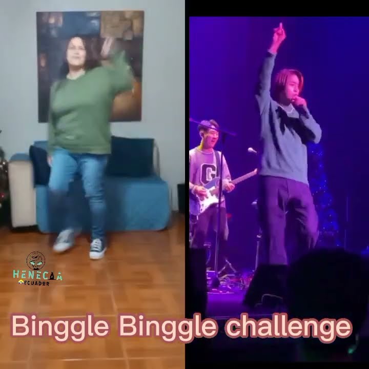 Binggle Binggle dance by Kim Hyun Joong and Henecia Ecuador - YouTube
