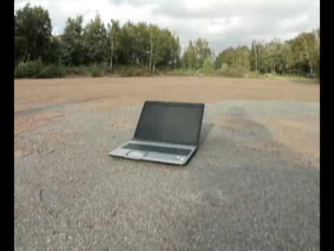 Destroying My HP Computer - YouTube