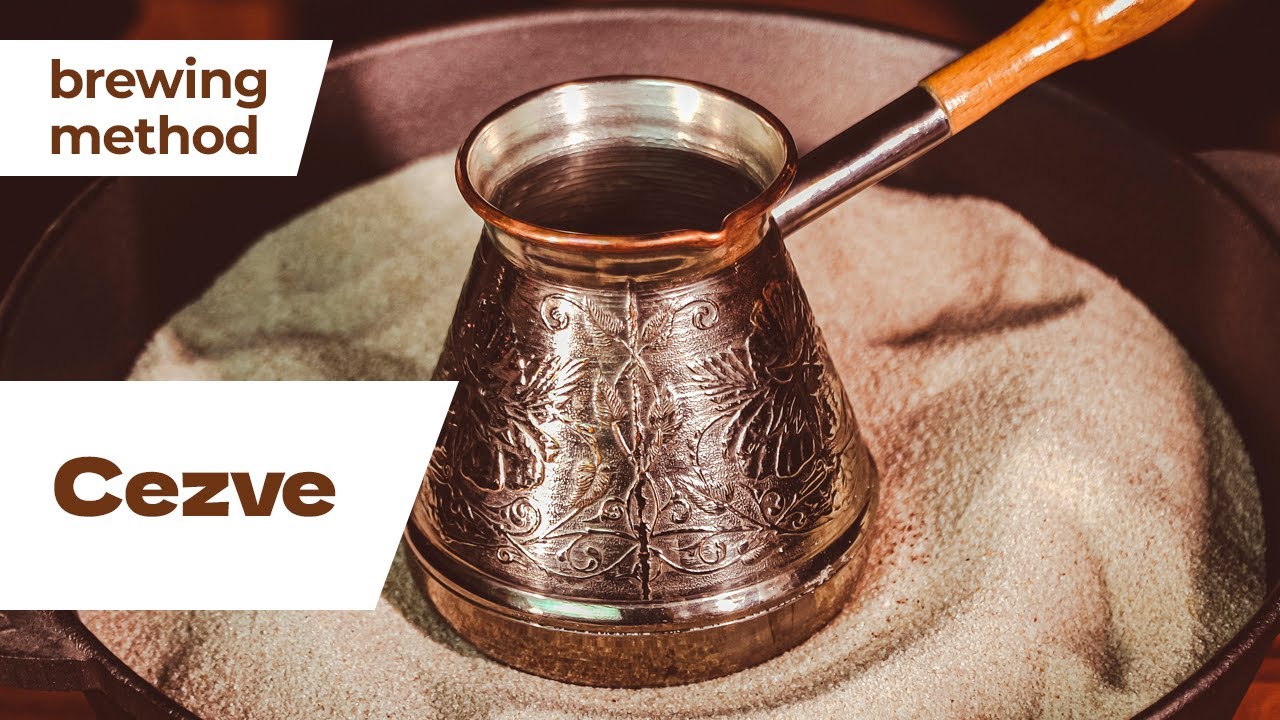 The method of brewing coffee in a cezve - YouTube