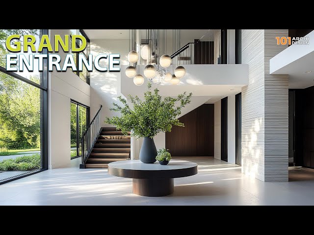 Stunning Rotunda Foyer Makes Grand Entrance Circular Foyer Design