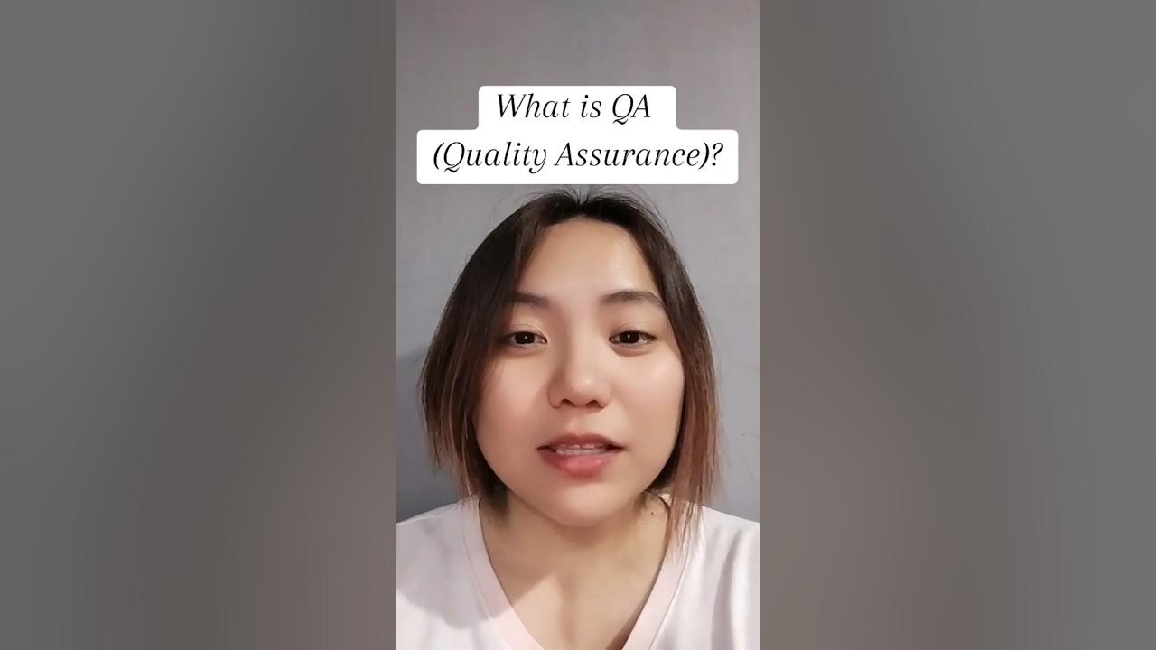 What is QA? Learn about Quality Assurance by watching this video! #qualityassurance #qatraining ...