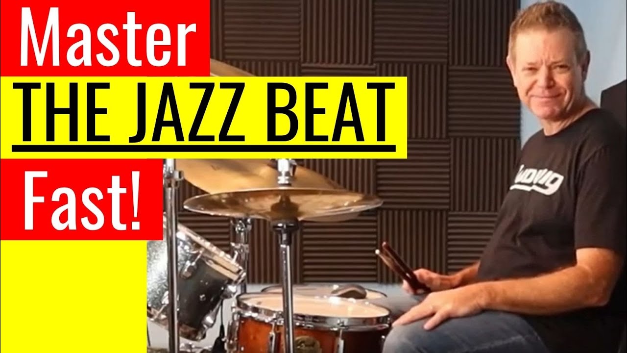 How To Play A Jazz Beat On Drums: Unshrouded!😀 - YouTube