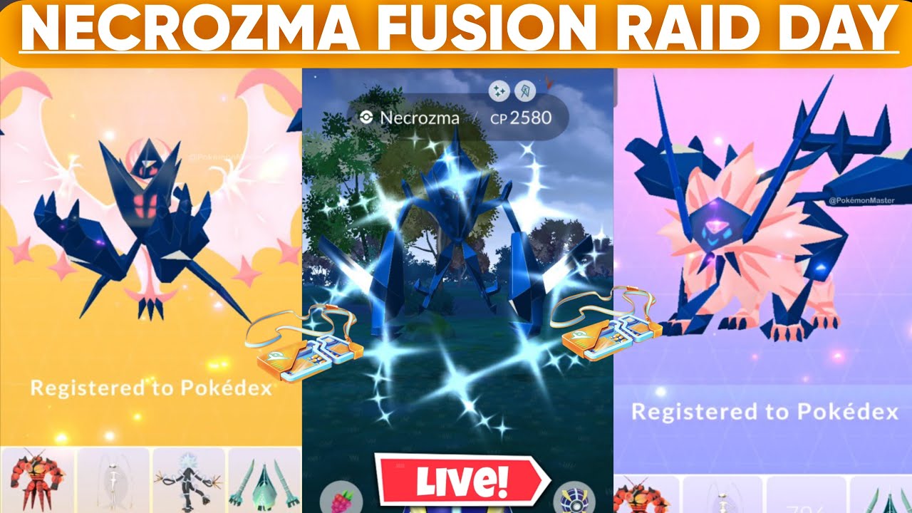 Can We Get More Raid Passes?? POKÉMON GO NECROZMA FUSION RAID DAY ...
