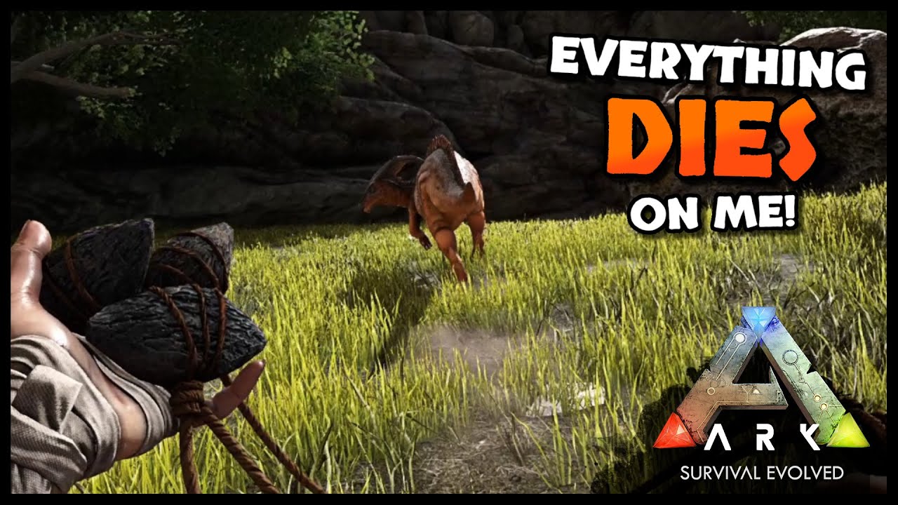 Loosing all the tames! // ARK SURVIVAL EVOLVED // Singleplayer // EP 2 ...