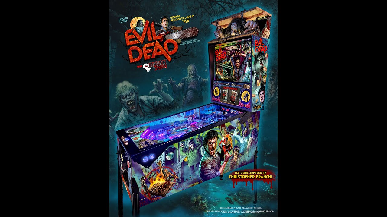 Spooky Pinball's Evil Dead! - YouTube