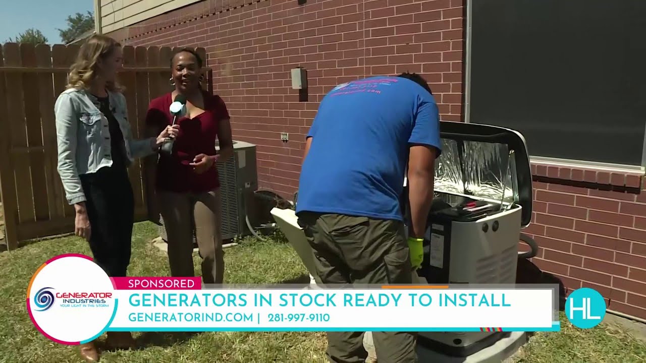 Meet the Local Woman Who Had a Generator Installed In Just 9 Days - YouTube
