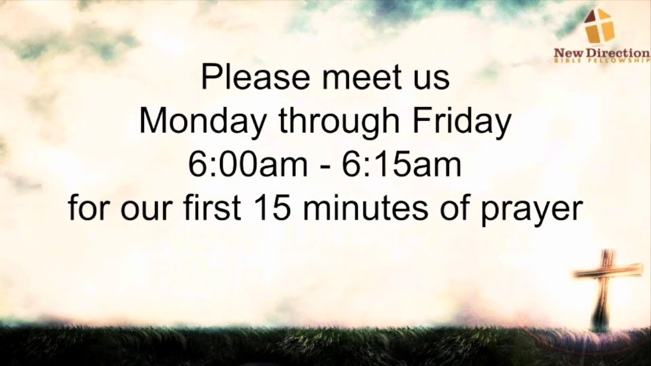 NDBF Sunday Morning Worship Service' Make God First Again" You Can Make ...