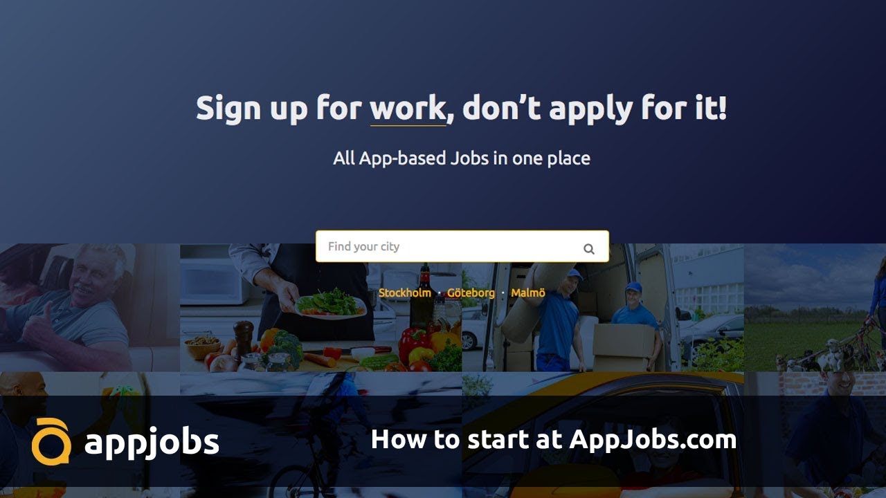 How to start an app job with AppJobs.com - YouTube