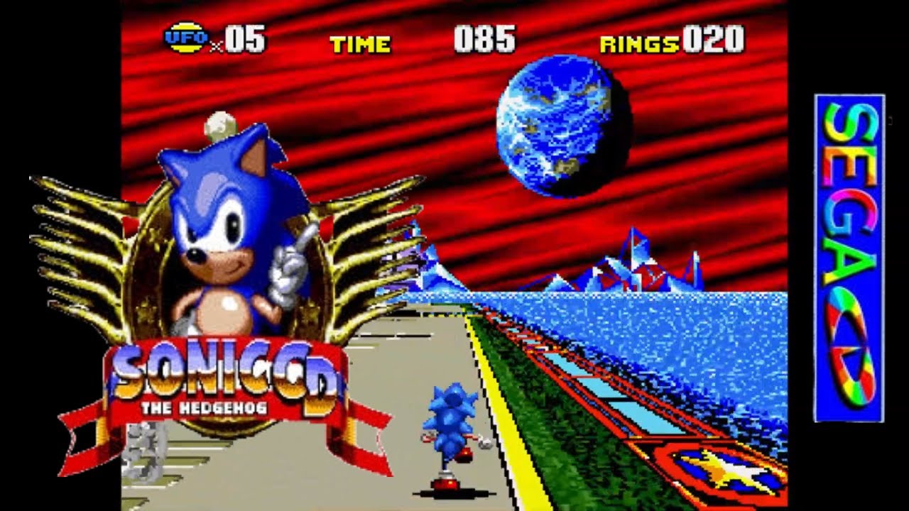 Sonic the Hedgehog CD (1993) Sega CD 💿 Sonic CD intro #90s #retrogaming ...