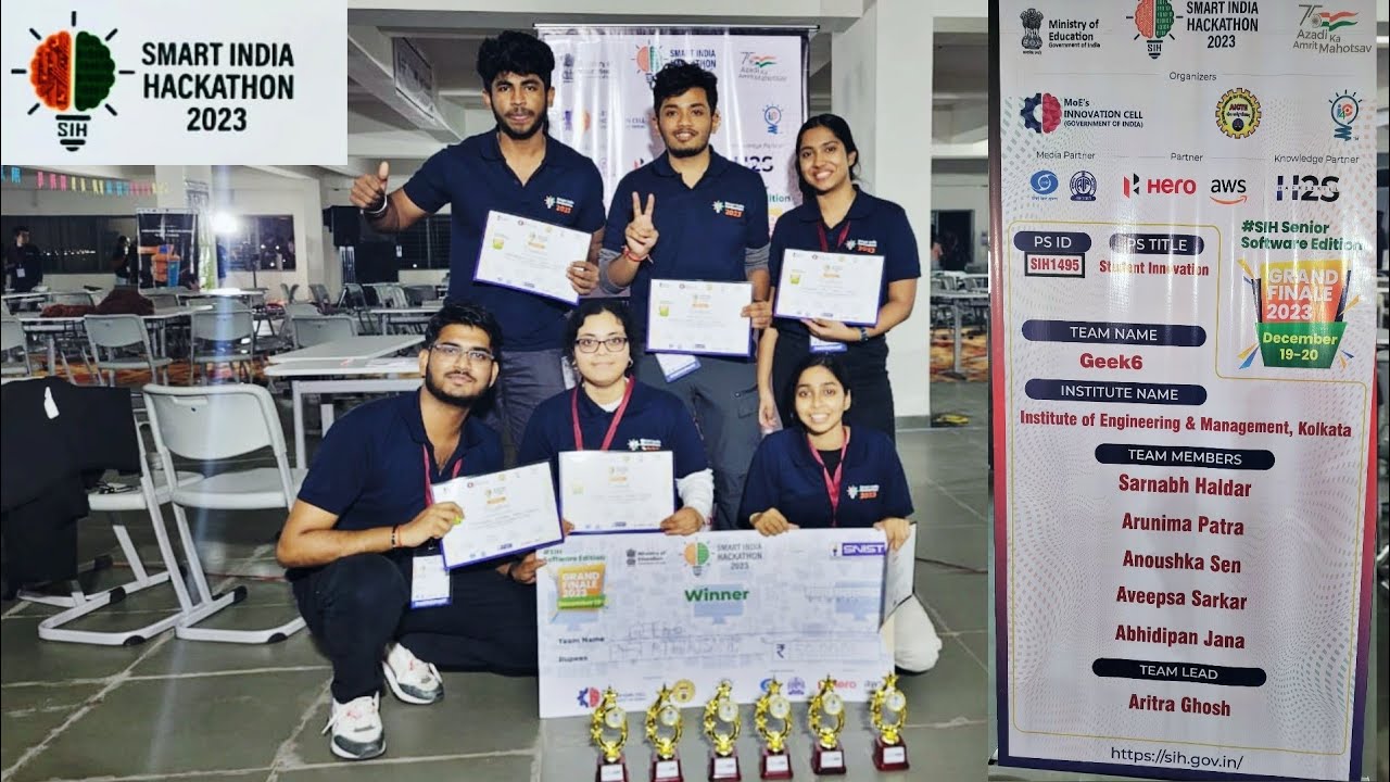 We Won Smart India Hackathon 2023 |#sih2023 Full story | SIH 2023 ...