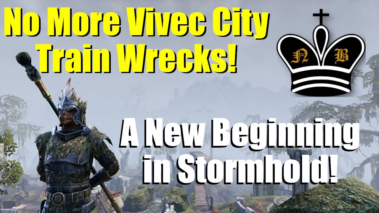 ESO - Exploring Stormhold after the Vivec City Train Wreck in The Elder ...