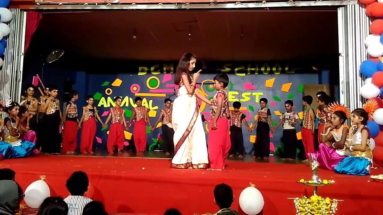 Best childrens dance at DCMC school annual day 2016 - YouTube