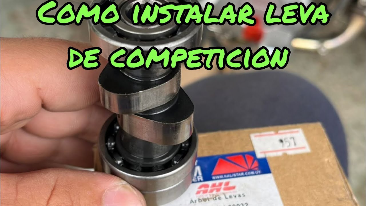 Como instalar leva tipo AHL, Vini, etc. (sin reloj y disco) - YouTube