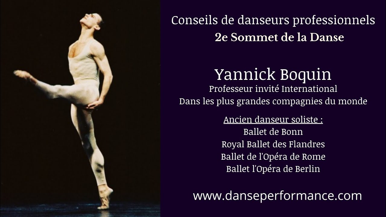 Yannick Boquin - Conseils d'un danseur et professeur international ...