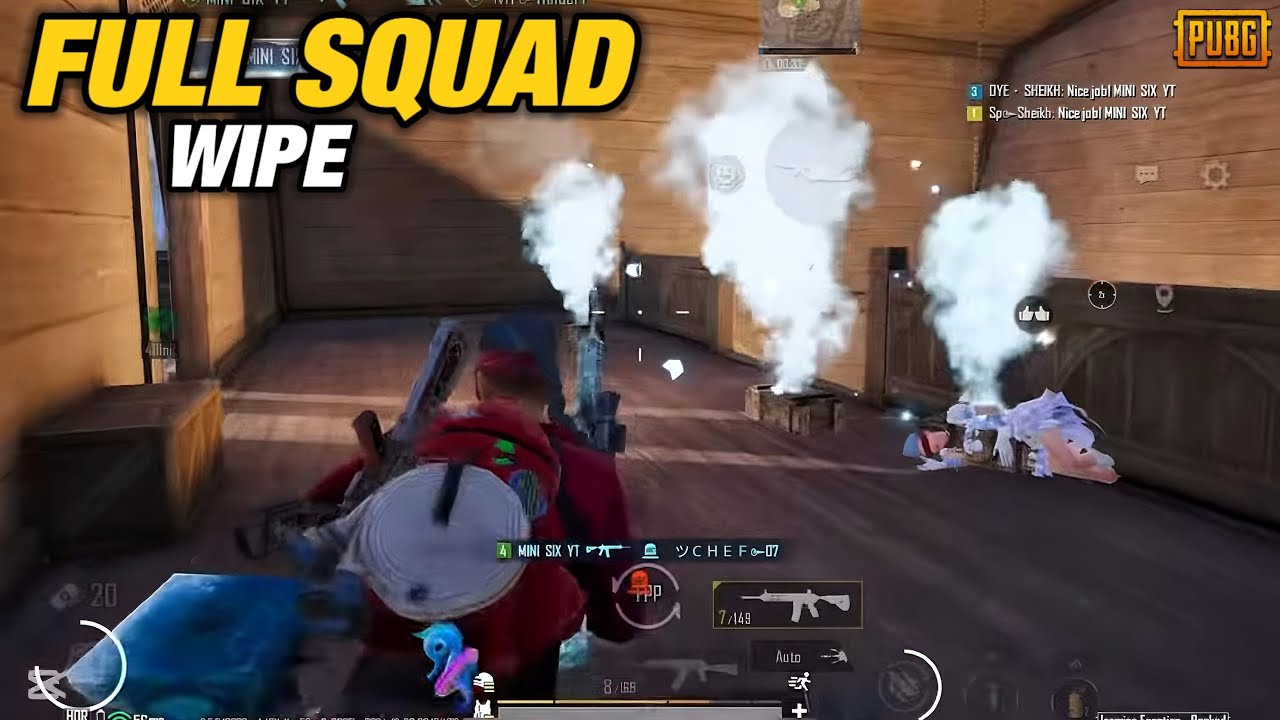 Highlights Full Squad Wipe gameplay / back to back squad wipe - YouTube