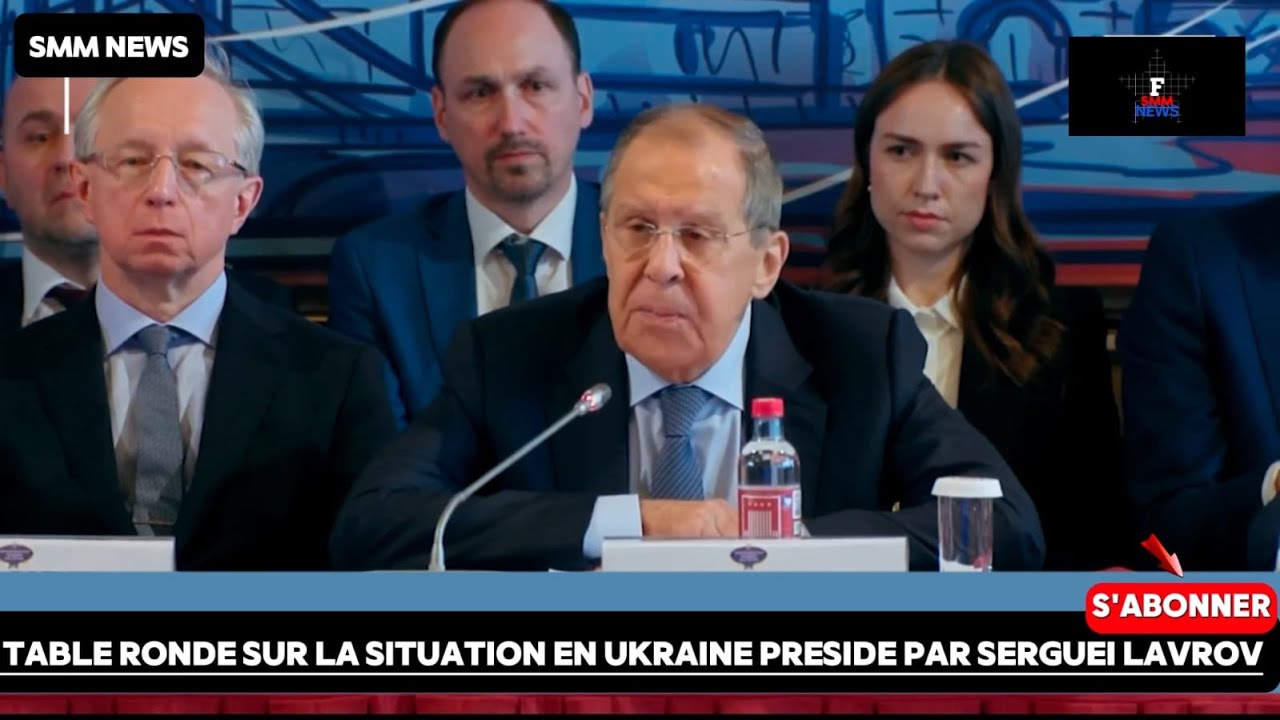 LA TABLE RONDE SUR LA SITUATION EN UKRAINE PRESIDE PAR LE CHEF DE LA ...