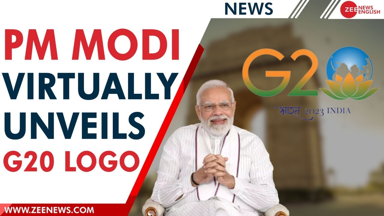 PM Modi launches G20 logo, theme website of India's G20 Presidency ...