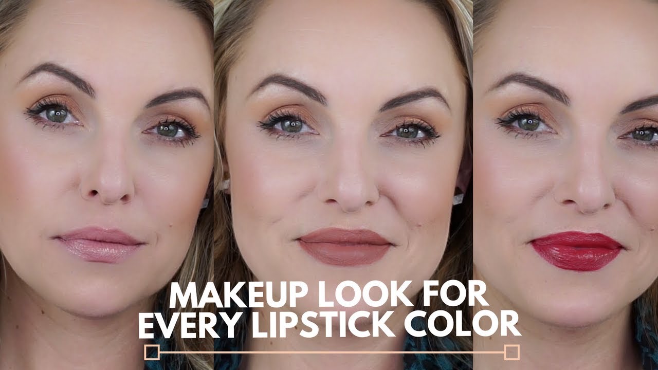 One Simple & Stunning Makeup Look that goes w/ Every Lip Color ...