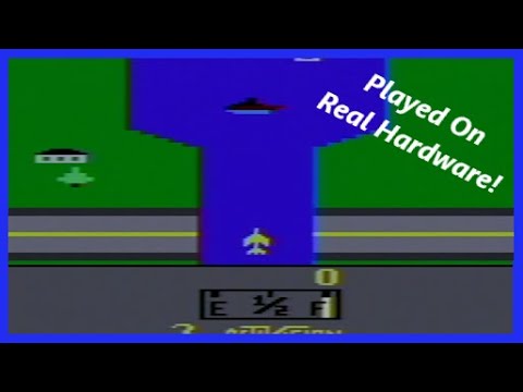 River Raid Atari 2600 Longplay Gameplay Only