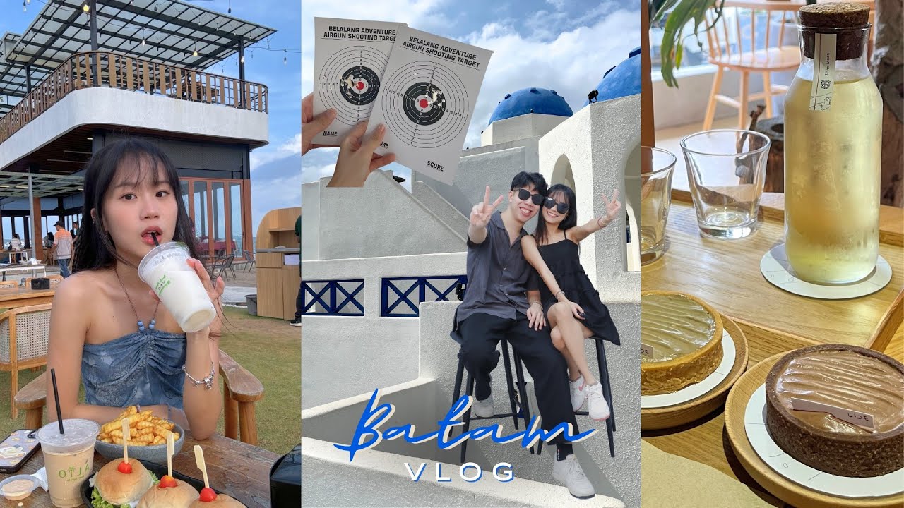 Batam Vlog ️: beach bar, air riffle, photoshoot, itsumo tarts - YouTube