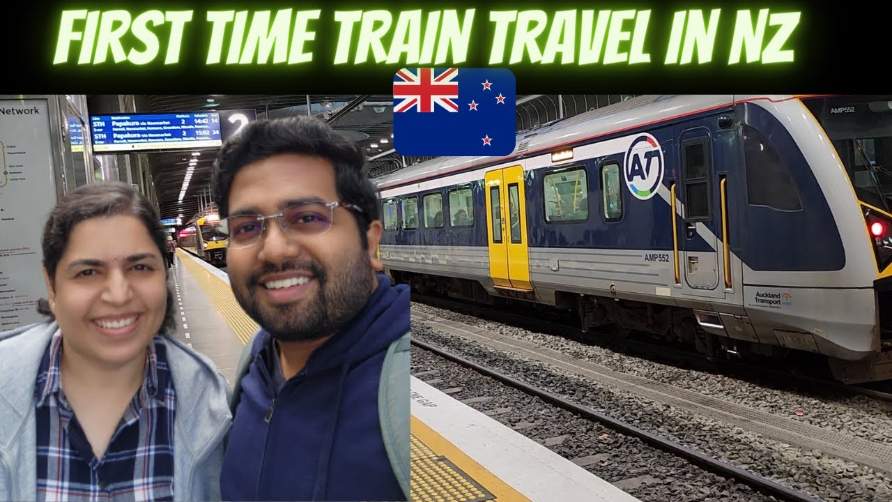 Car vaanga kelambitom | First time train travel in NZ | Tamil vlog ...