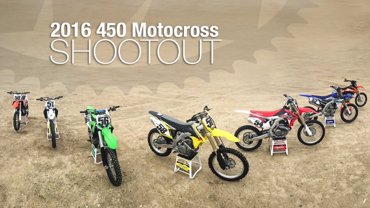 2016 450 Motocross Shootout - MotoUSA - YouTube