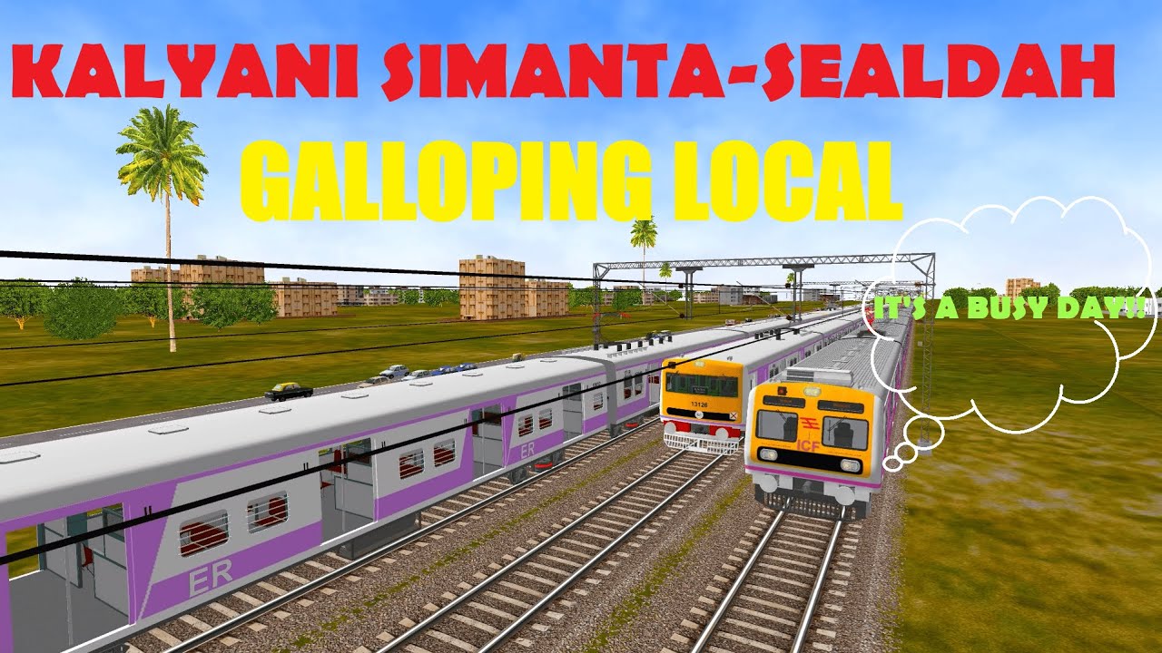 A Fiery Journey In A Jessop EMU As 31320 Kalyani Simanta-Sealdah ...