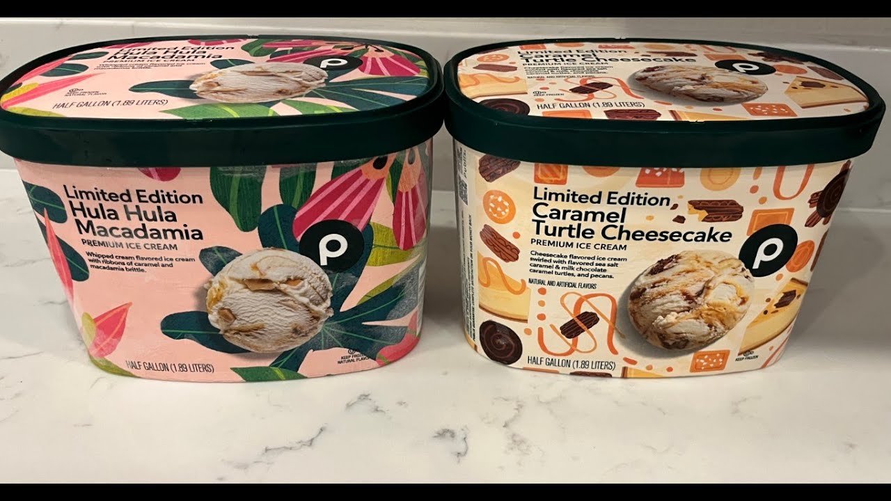 Publix Limited Edition Ice Cream: Hula Hula Macadamia & Caramel Turtle ...