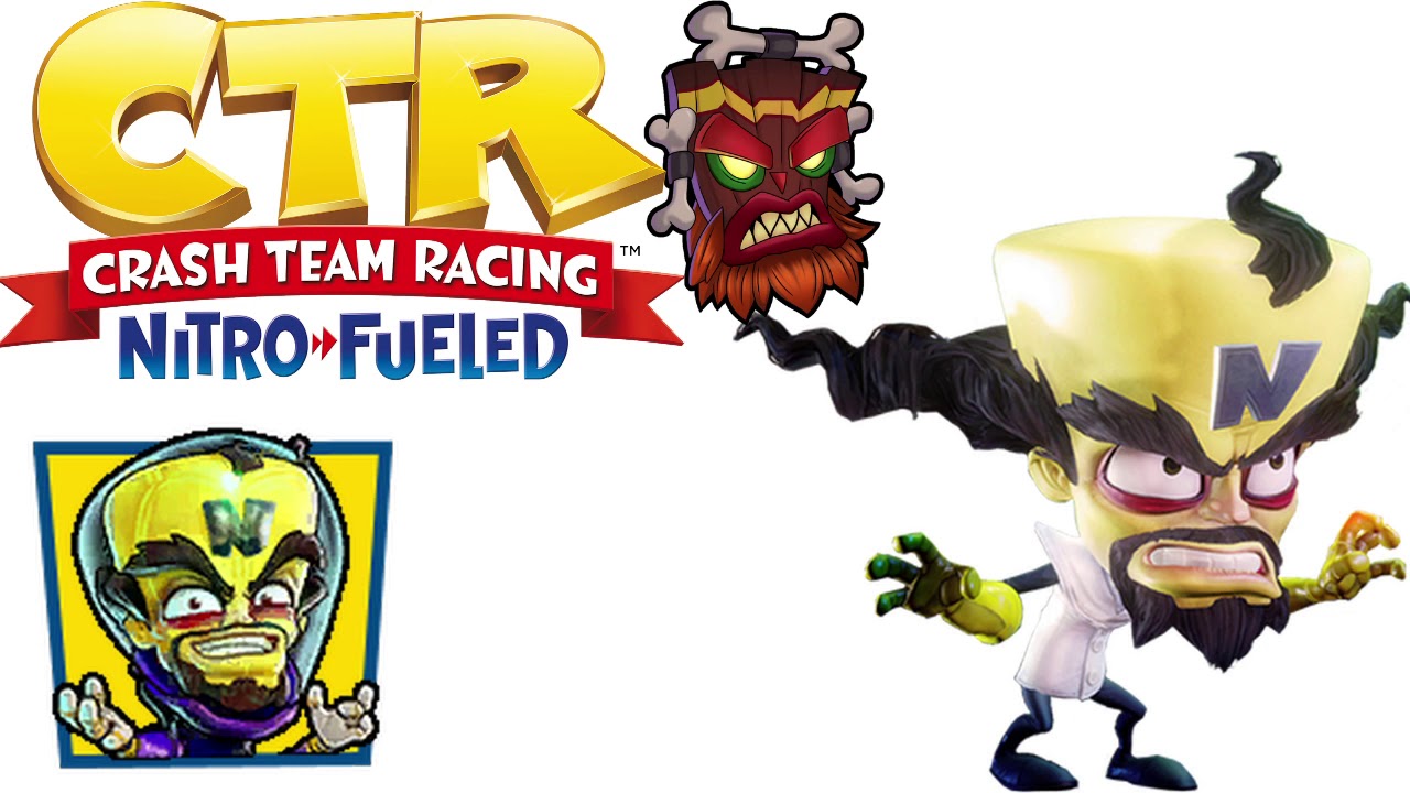 Crash Team Racing Nitro Fueled Dr Neo Cortex Star Cortex Voice Clips ...