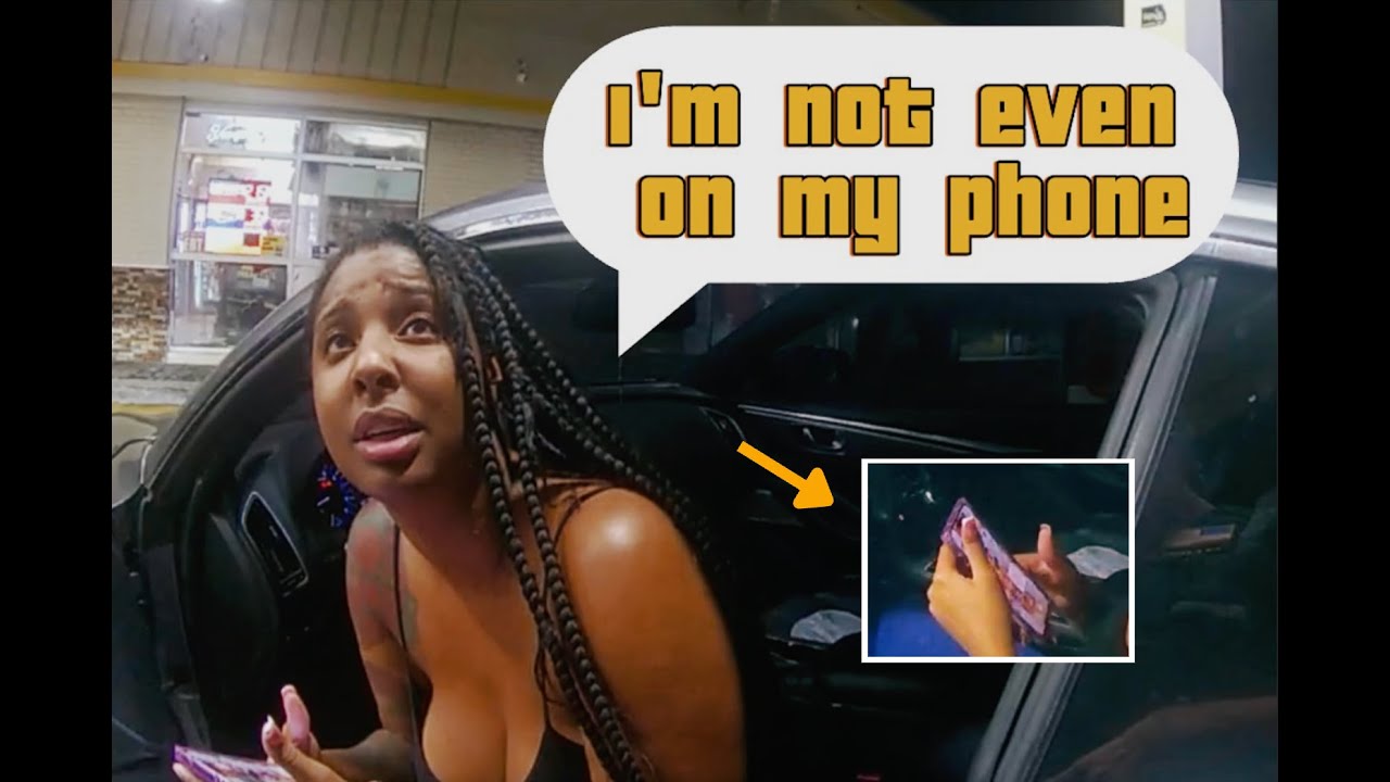 Arrogant Woman Won t Get Off Her Phone During Traffic Stop And Gets Arrogant Woman Won t Get Off Her Phone During Traffic Stop And Gets