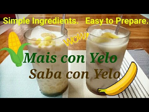 Mais con Yelo and Saba con Yelo | Super Easy to Prepare| Barbie Joy ...