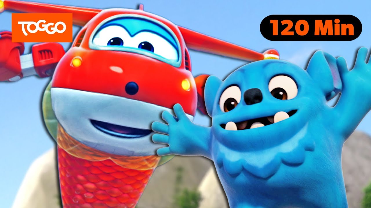 Super Wings | Meerjungfrauen, Drachen und andere Fabelwesen | Ganze ...