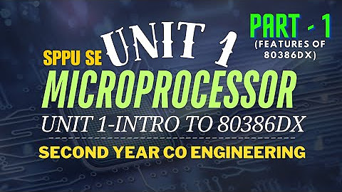 MICROPROCESSOR | SE | SPPU | COMPUTER ENGINEERING - YouTube