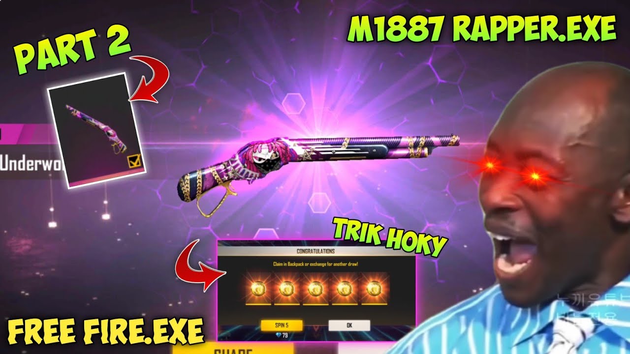 FREE FIRE.EXE - M1887 RAPPER.EXE | SG UNGU PART 2 ( ff exe, ff lucu ...