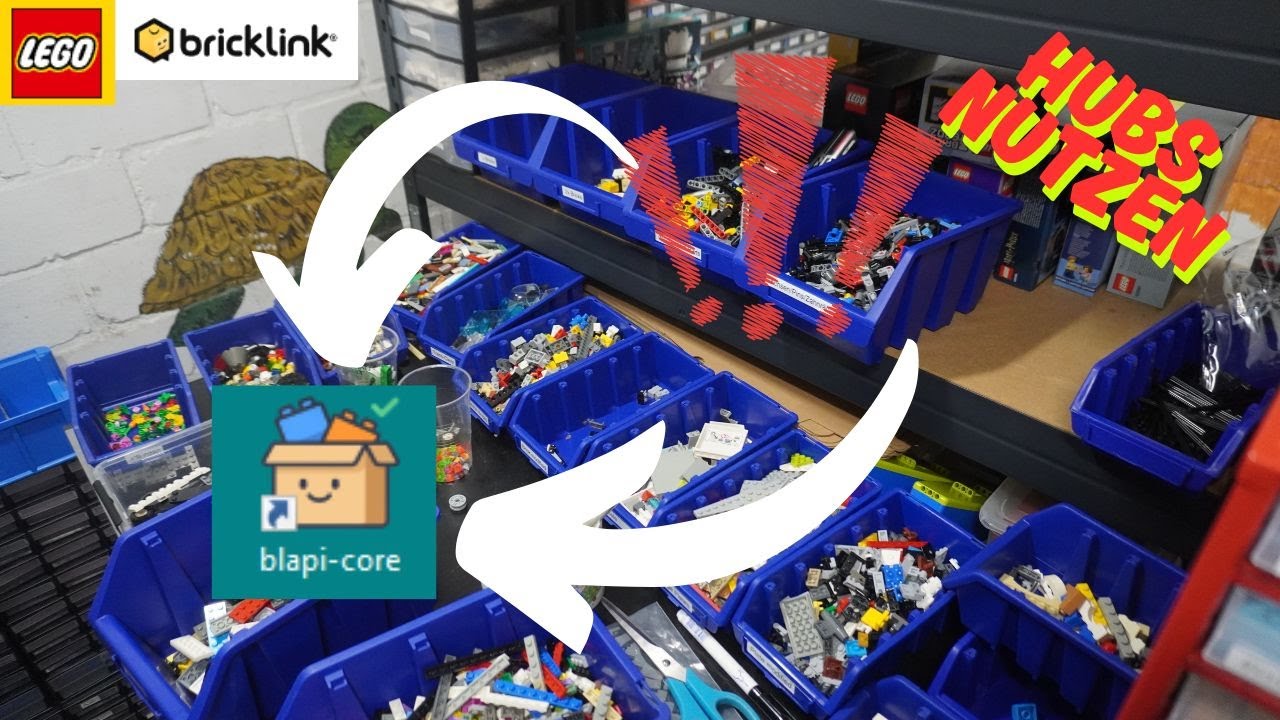 Mit diesem LEGO® BrickLink Tool dank "HUBs" gebrauchte Konvolute ...