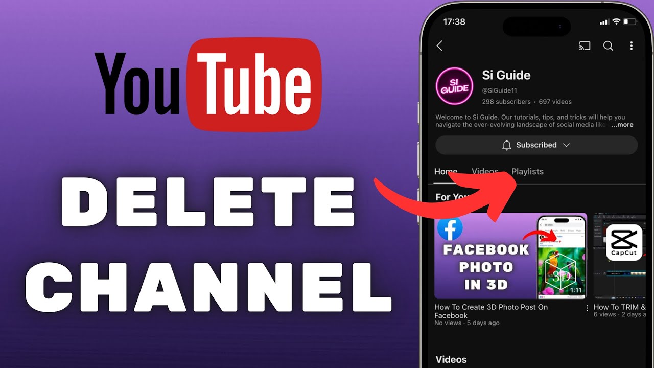 How to Delete Channel On YouTube - YouTube