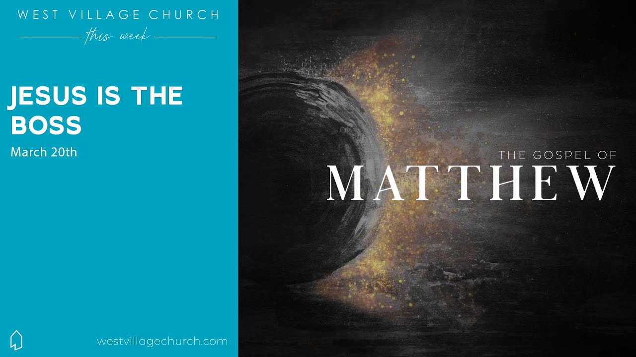 Jesus is the Boss | Sunday Gathering - YouTube