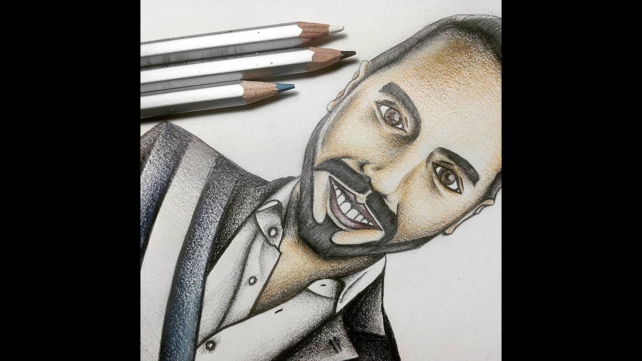 Dibujando al presidente Nayib Bukele en Caricatura/ Drawing President ...