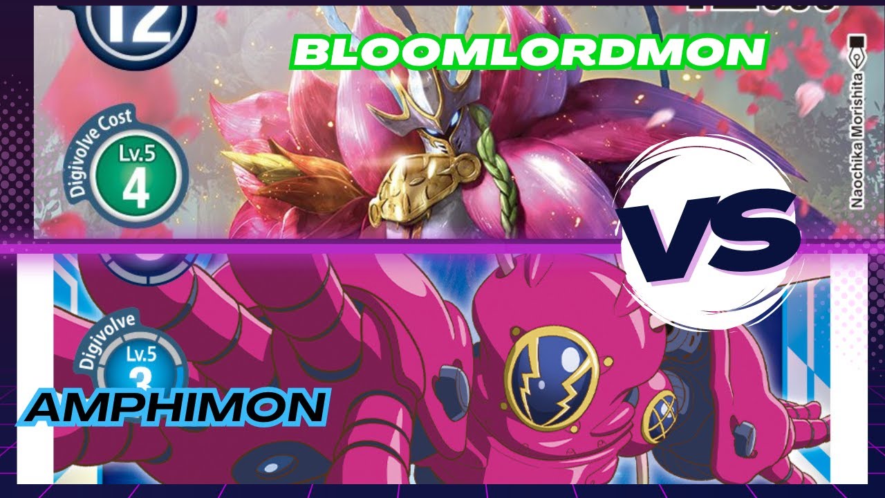 bloomlordmon vs Amphimon - YouTube